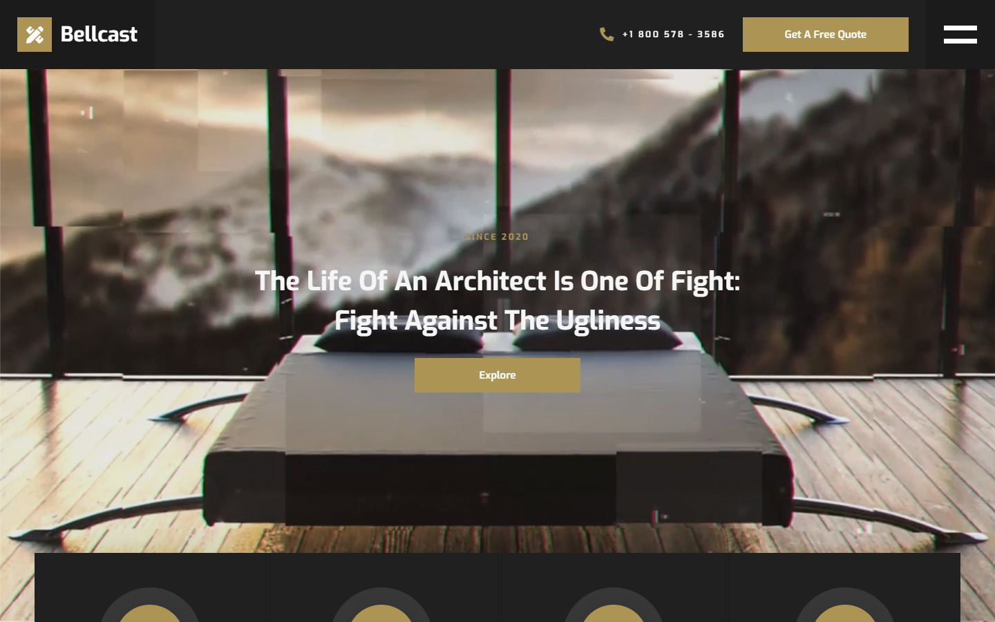 Bellcast -架构HTML5响应式网站模板 - 2022年世界杯德国球队
