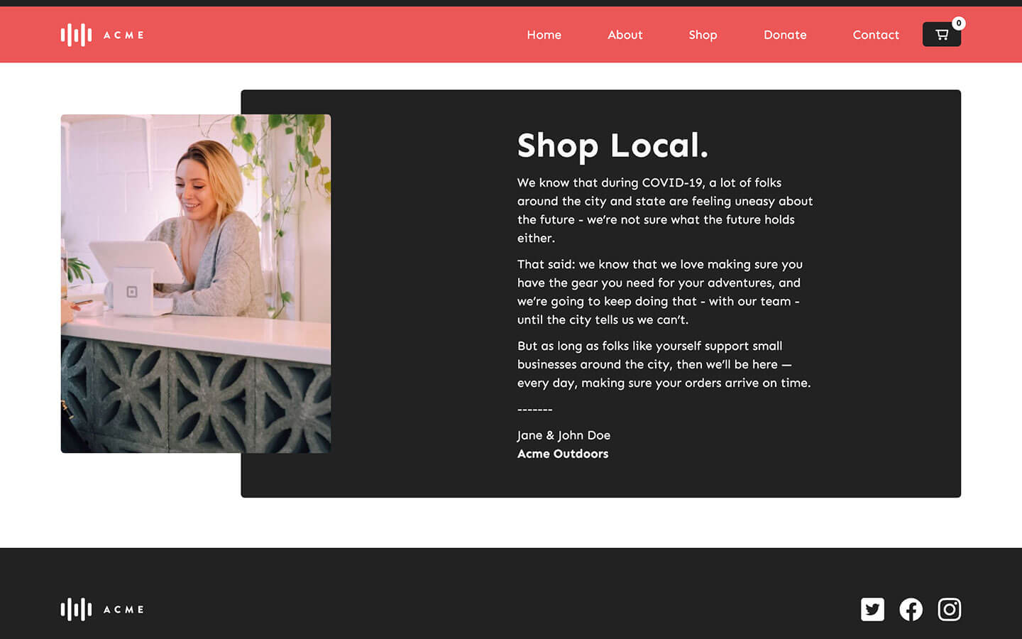 Biznus - Retail HTML5 Responsive Website Template