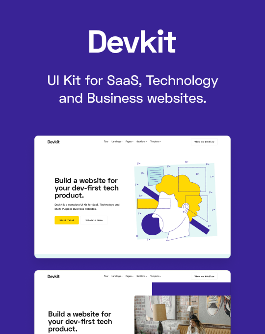DevKit - Technology HTML5 Responsive Website Template