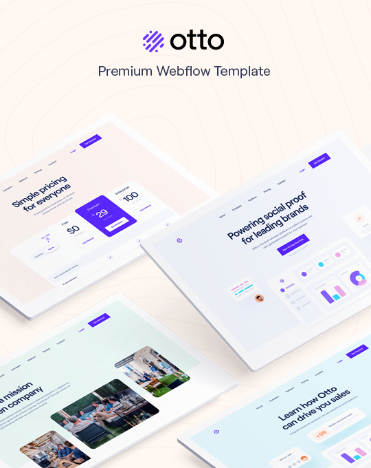Otto - Startup HTML5 Responsive Website Template