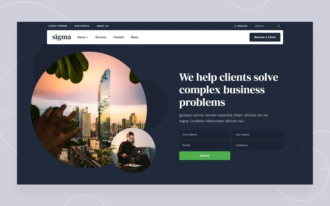 Sigma - Consulting HTML5 Responsive Website Template