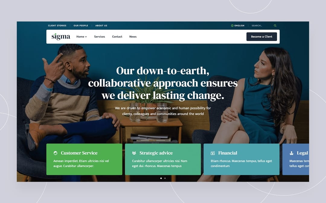 Sigma - Consulting HTML5 Responsive Website Template