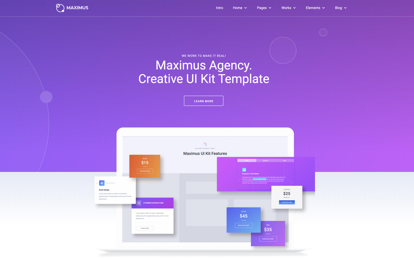 Maximus - Agency HTML5 Responsive Website Template