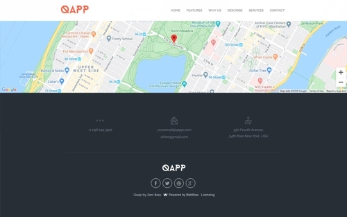 Qapp - Mobile HTML5 Responsive Website Template