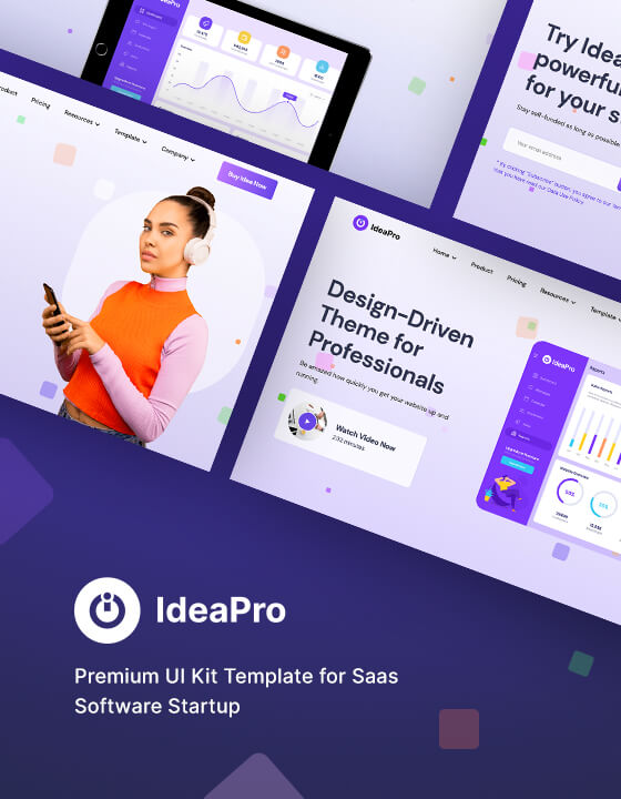 IdeaPro - Startup HTML5 Responsive Website Template