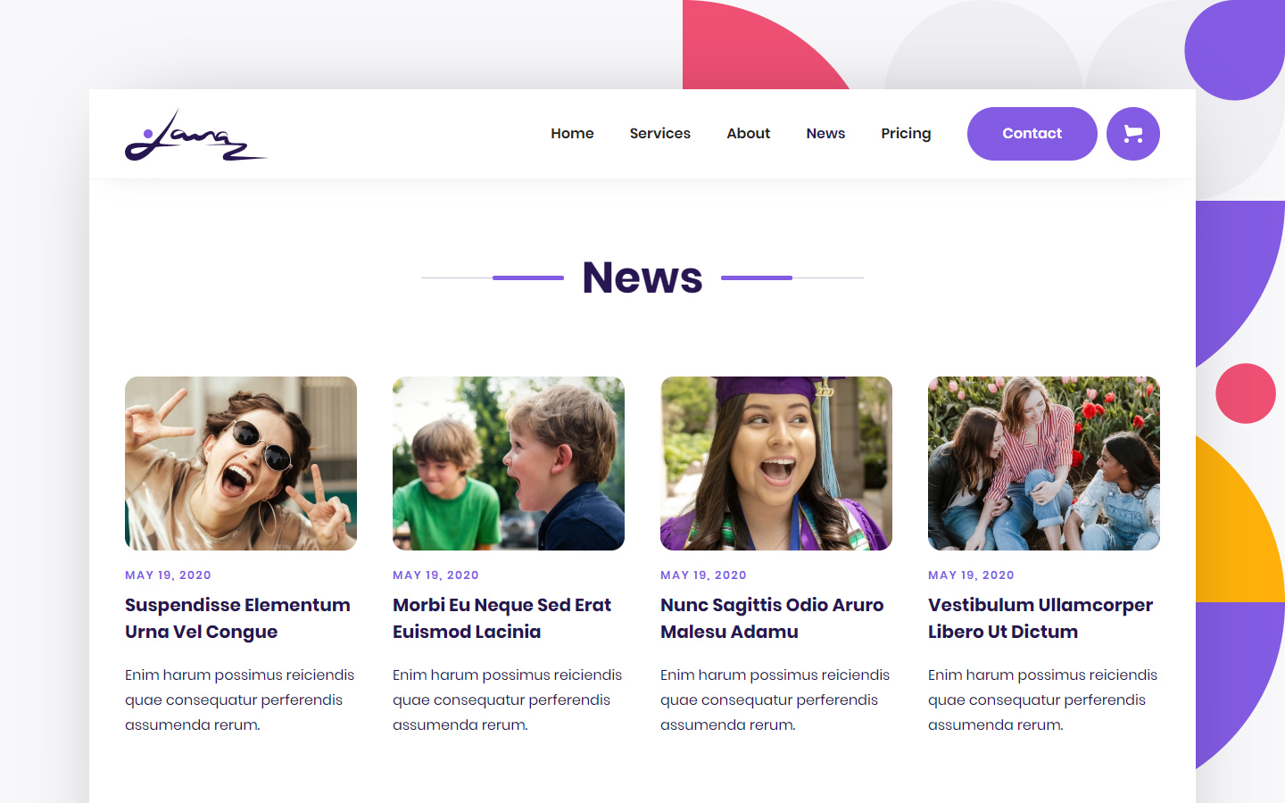 Lana -治疗HTML5响应式网站模板 - OB体育网站