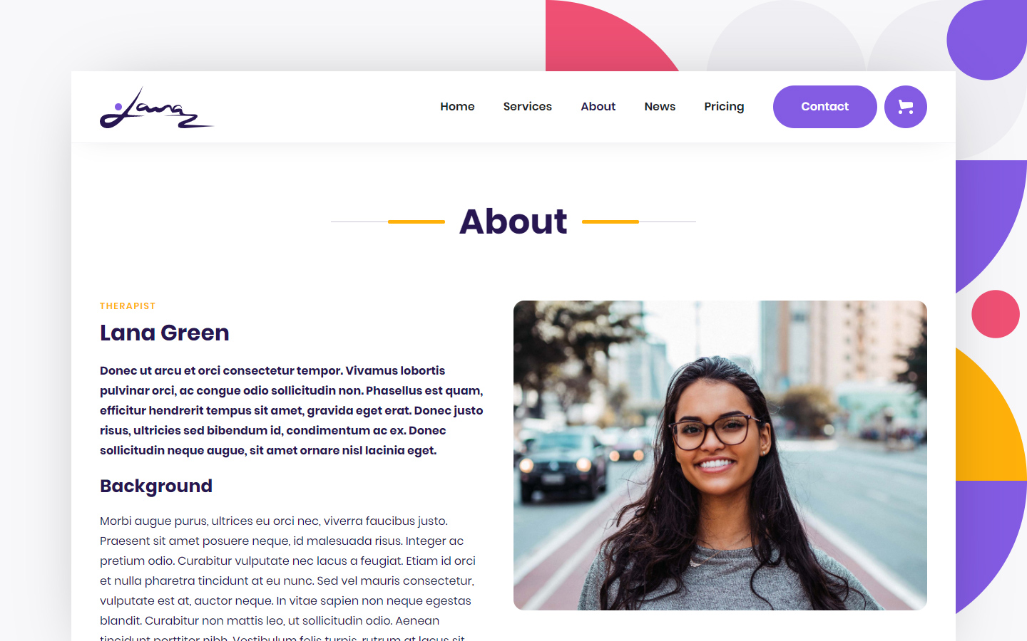 Lana -治疗HTML5响应式网站模板 - OB体育网站
