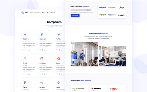 Jobs - Recruitment HTML5 Responsive Website Template