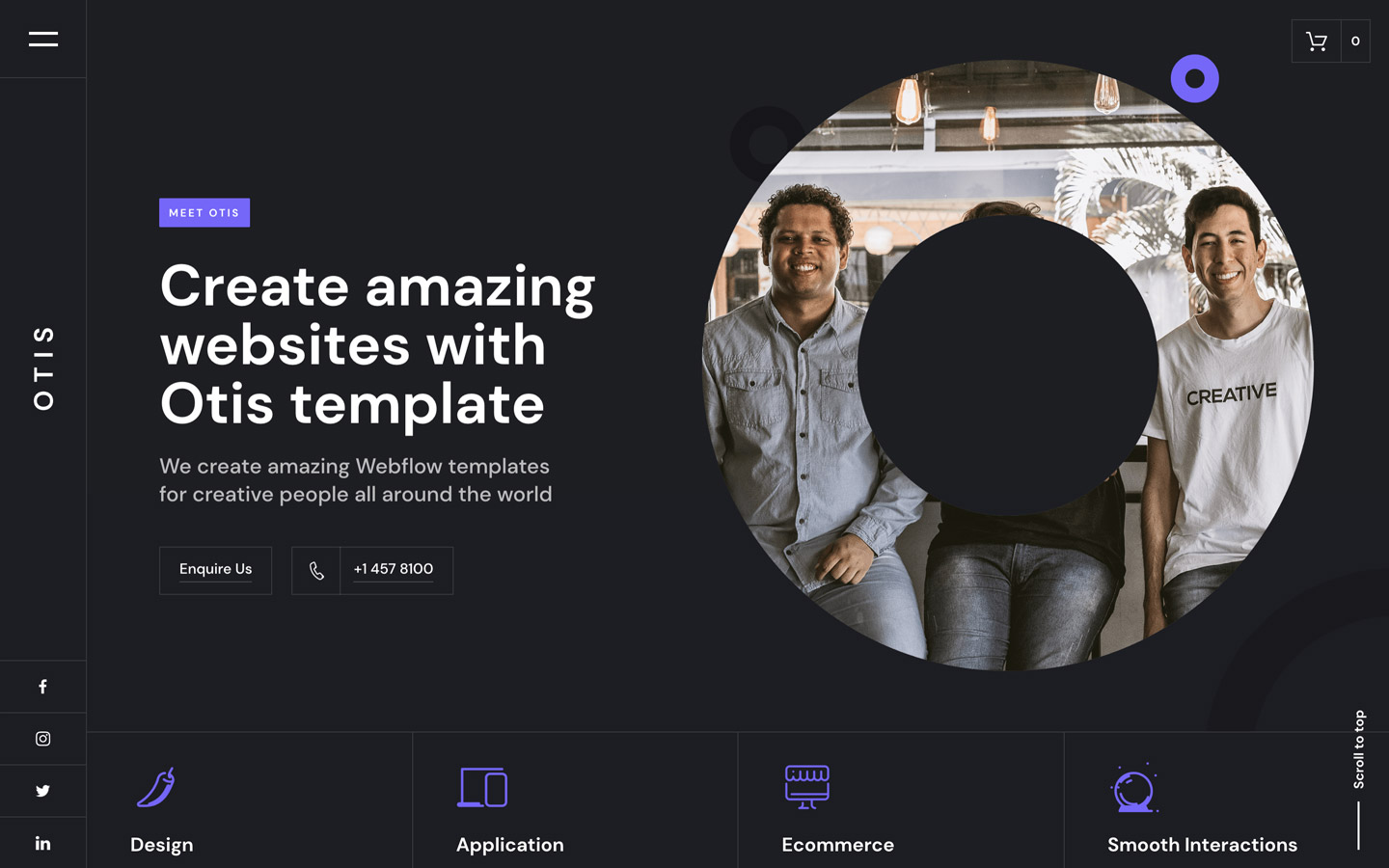 Otis - Agency HTML5 Responsive Website Template
