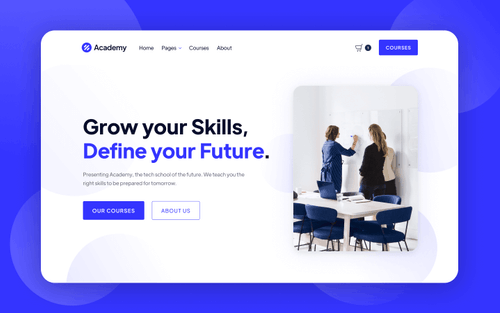 Academy - School HTML5 Responsive Website Template