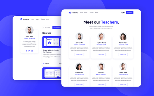 Academy - School HTML5 Responsive Website Template