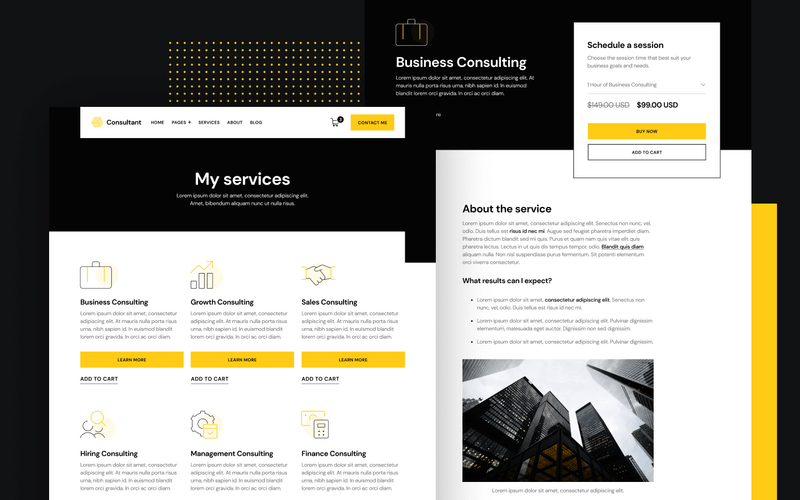 Consultant - Consulting HTML5 Responsive Website Template