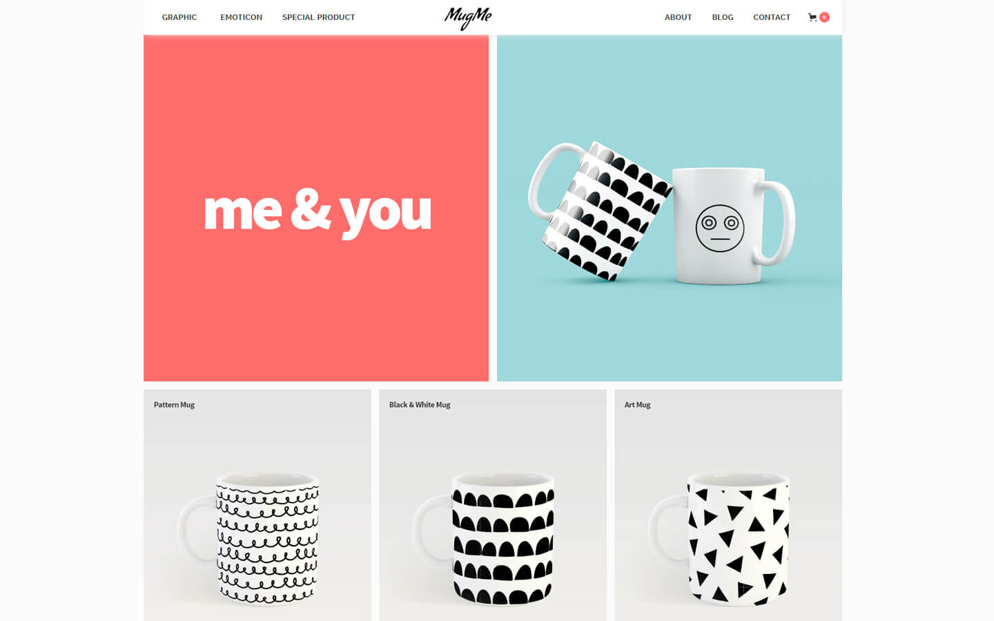 MugMe - Small Business HTML5 Responsive Website Template