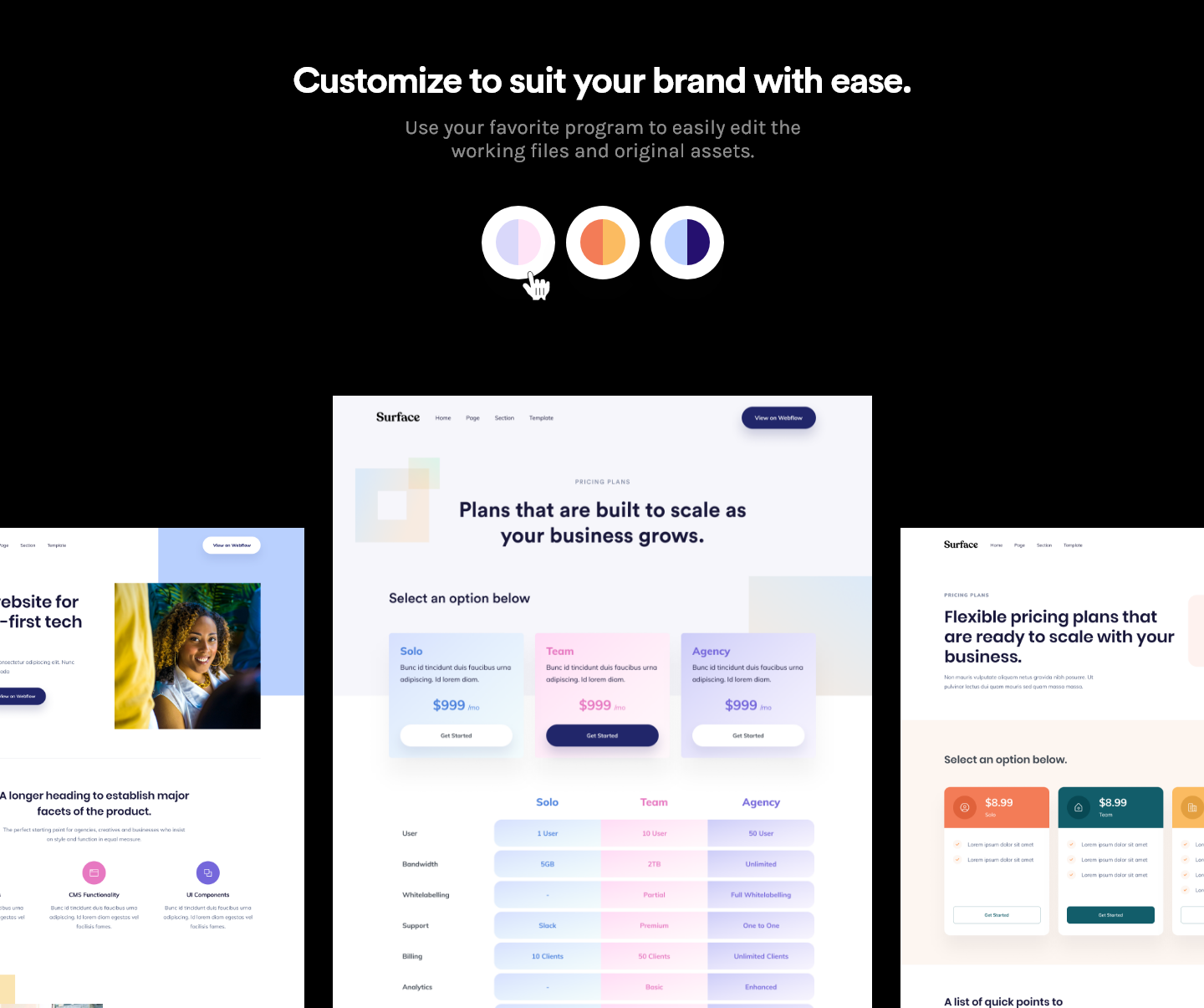 Surface - Startup HTML5 Responsive Website Template