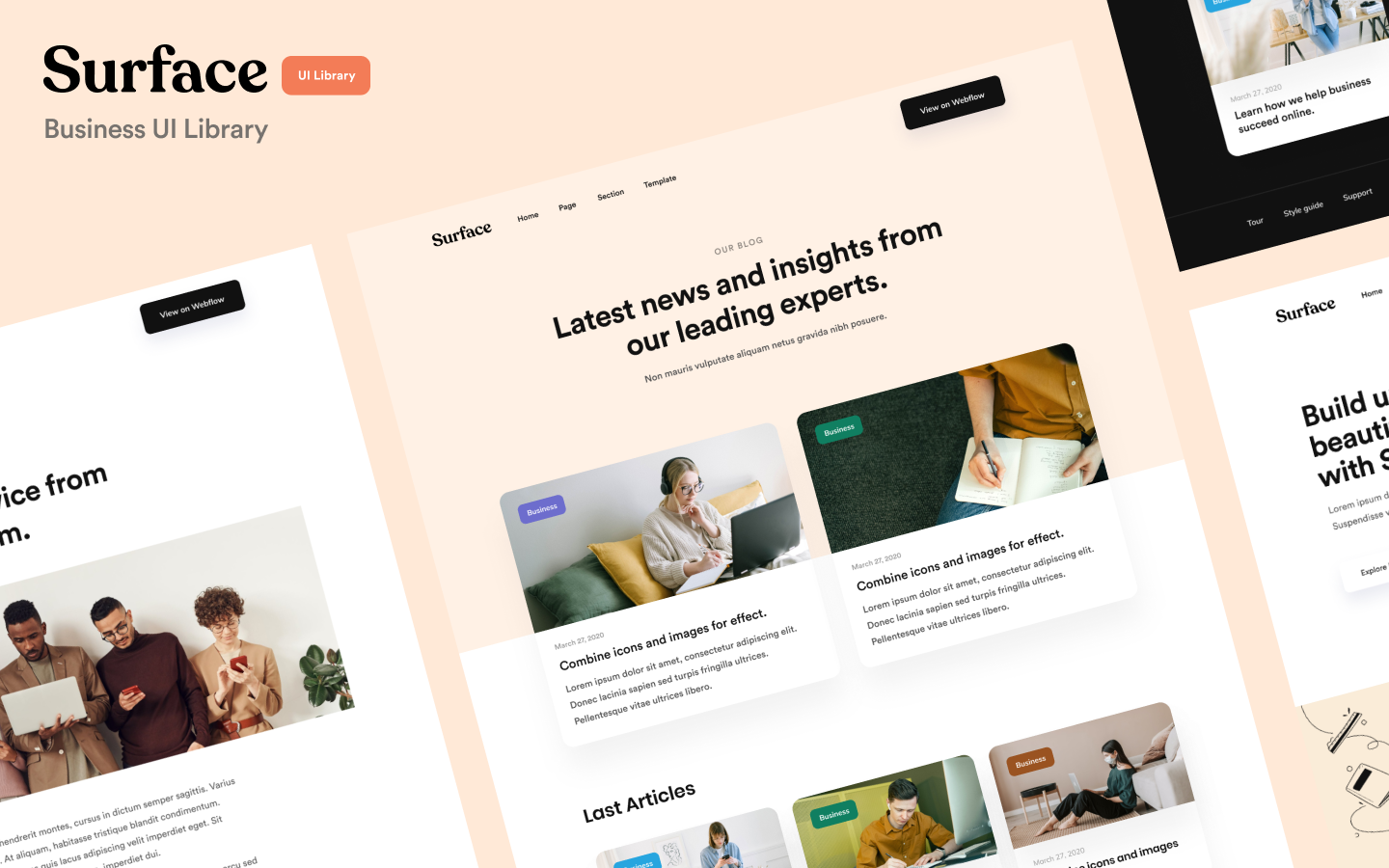 Surface - Startup HTML5 Responsive Website Template