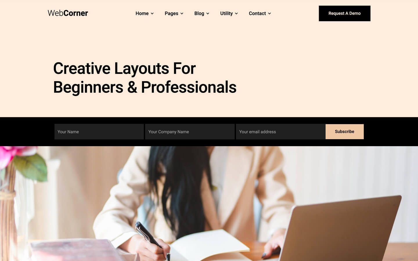 WebCorner - Startup HTML5 Responsive Website Template