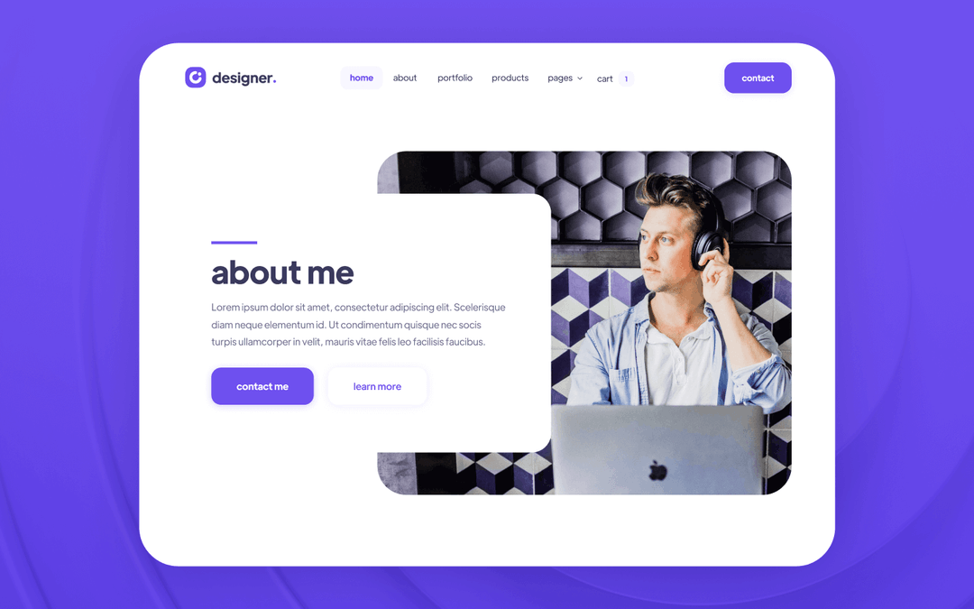 Designer - Portfolio HTML5 Responsive Website Template