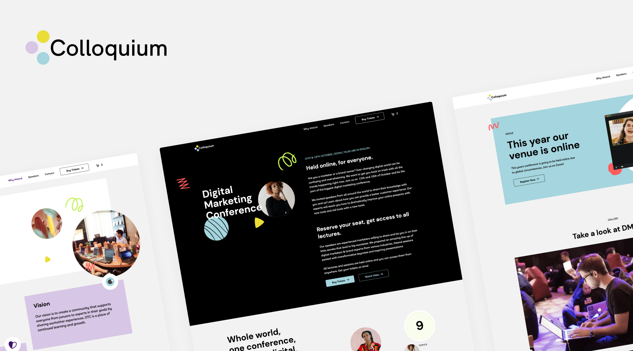 Colloquium - Conference HTML5 Responsive Website Template