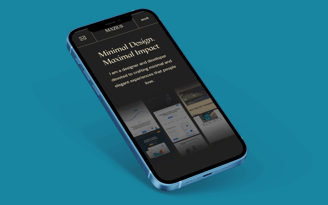 Mazius - Portfolio HTML5 Responsive Website Template