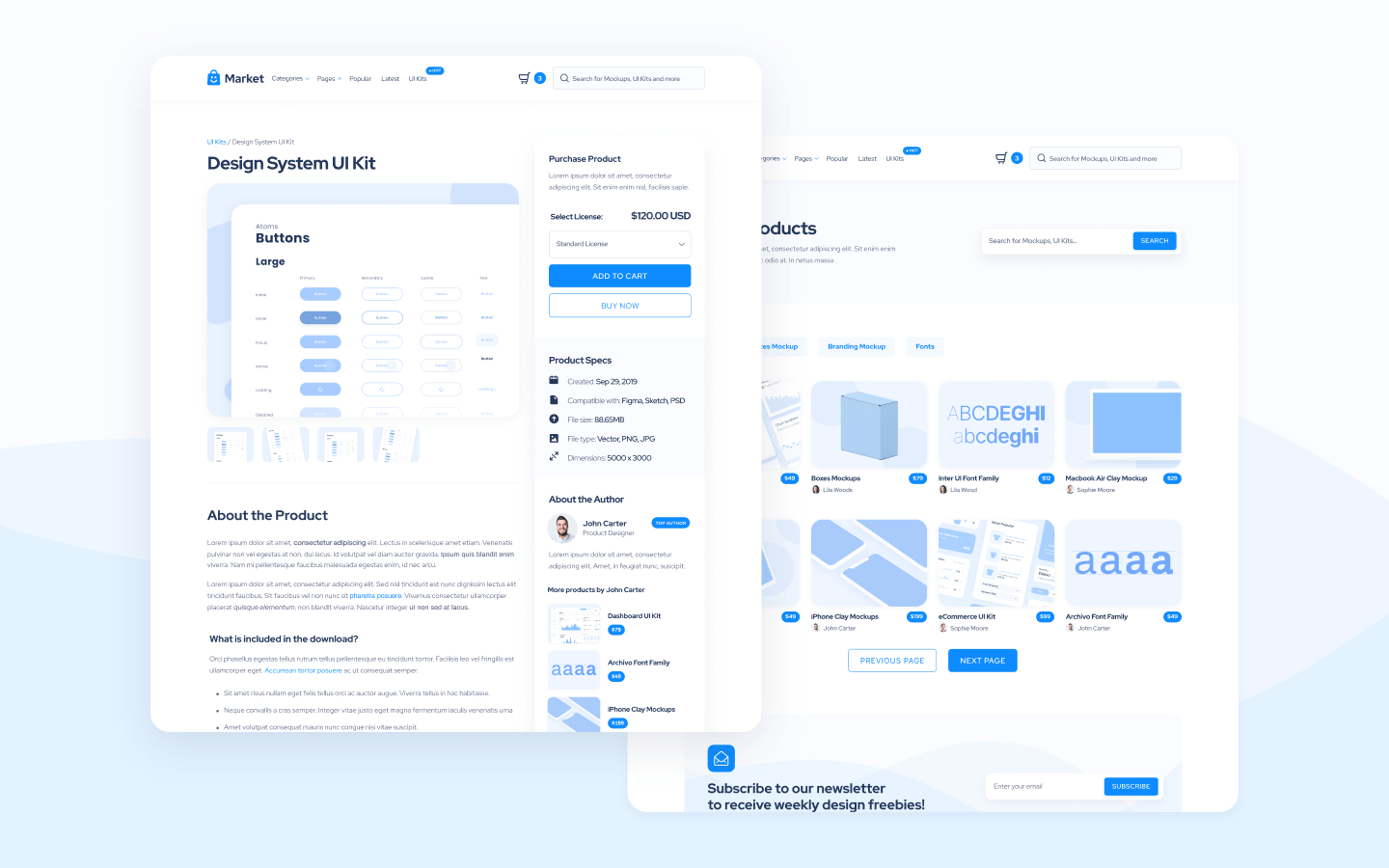 Market Marketplace HTML5 Responsive Website Template