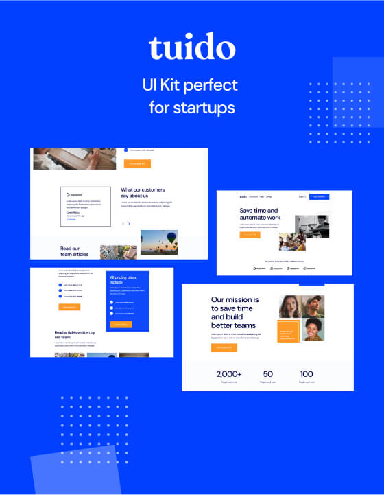 Tuido - Startup HTML5 Responsive Website Template