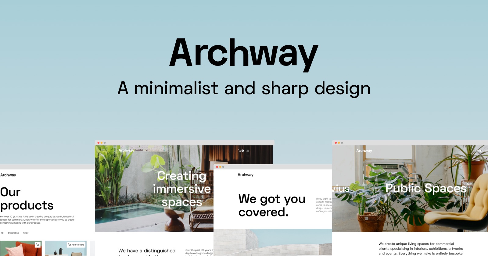 Archway - Architecture HTML5 Responsive Website Template