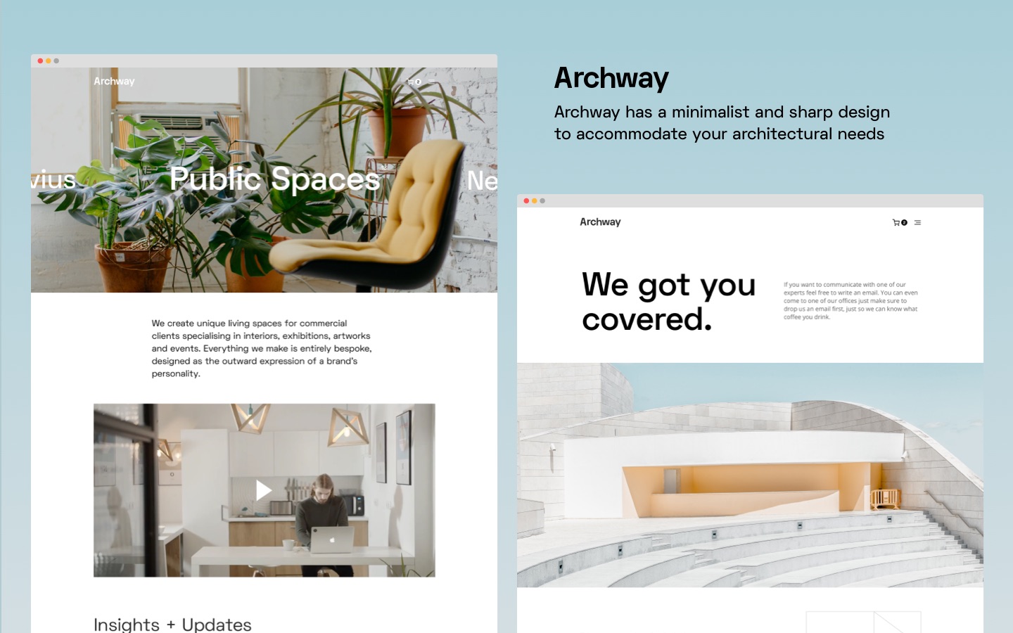 Archway - Architecture HTML5 Responsive Website Template