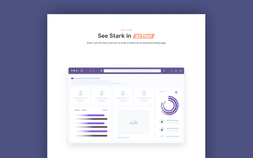 Stark - App HTML5 Responsive Website Template