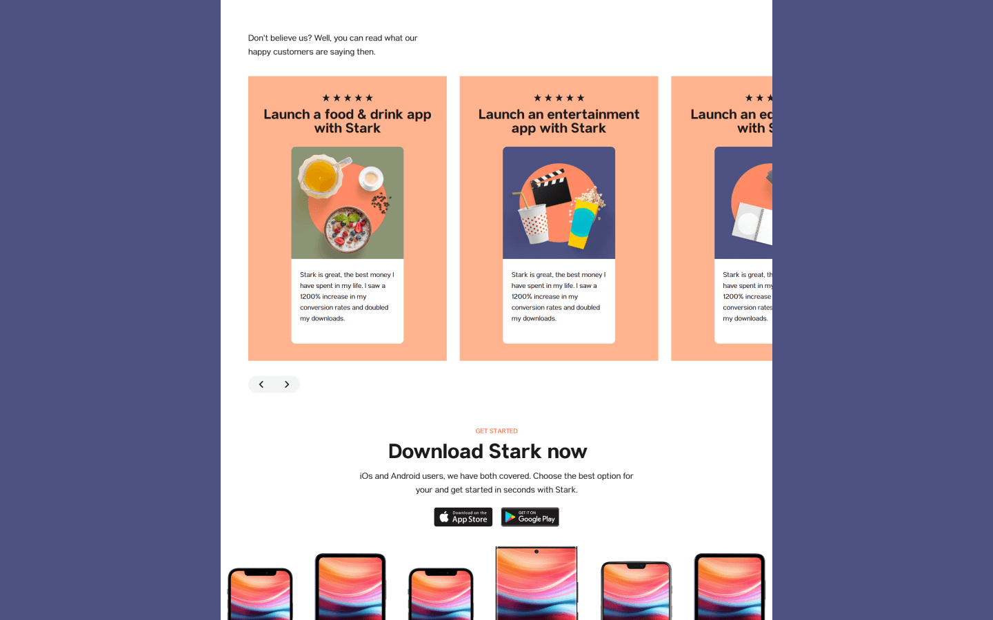 Stark - App HTML5 Responsive Website Template