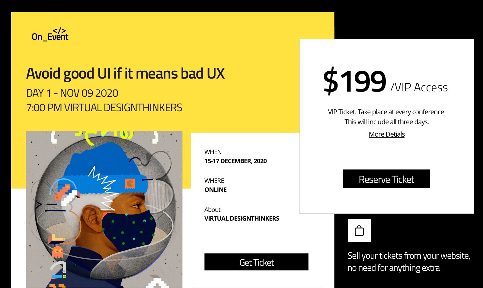 On Event - Event HTML5 Responsive Website Template
