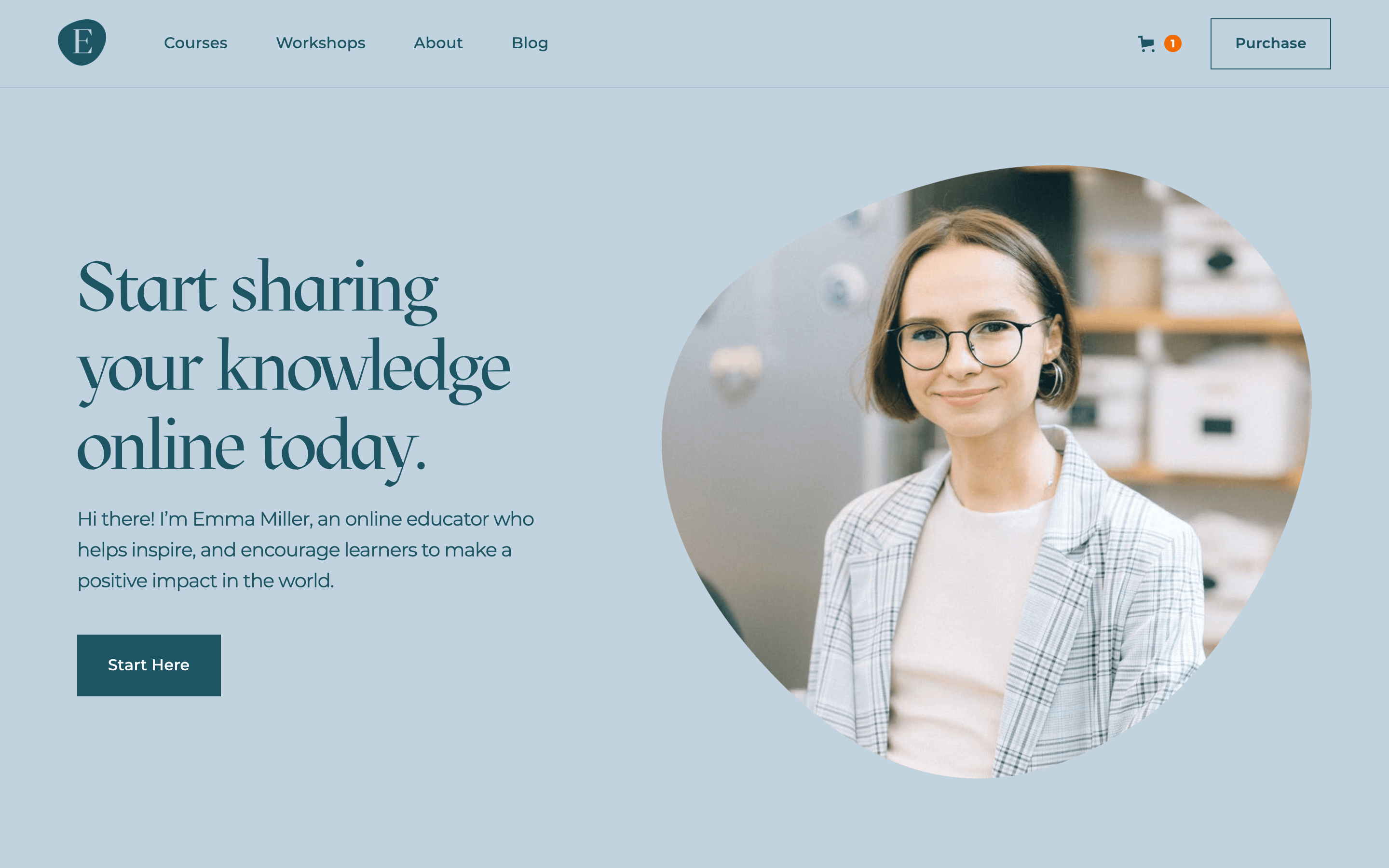 E Learning Website Templates