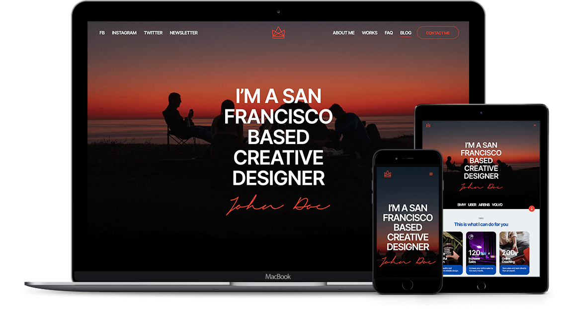 Horizon - Portfolio HTML5 Responsive Website Template