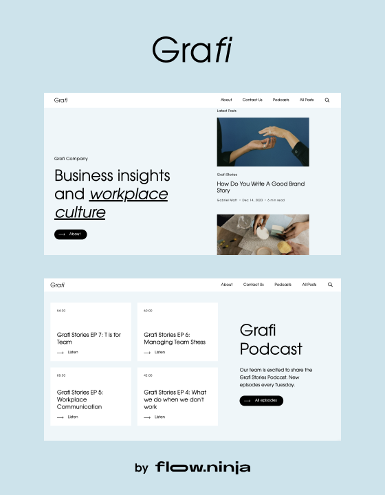 Blog Website Templates Available At Webflow