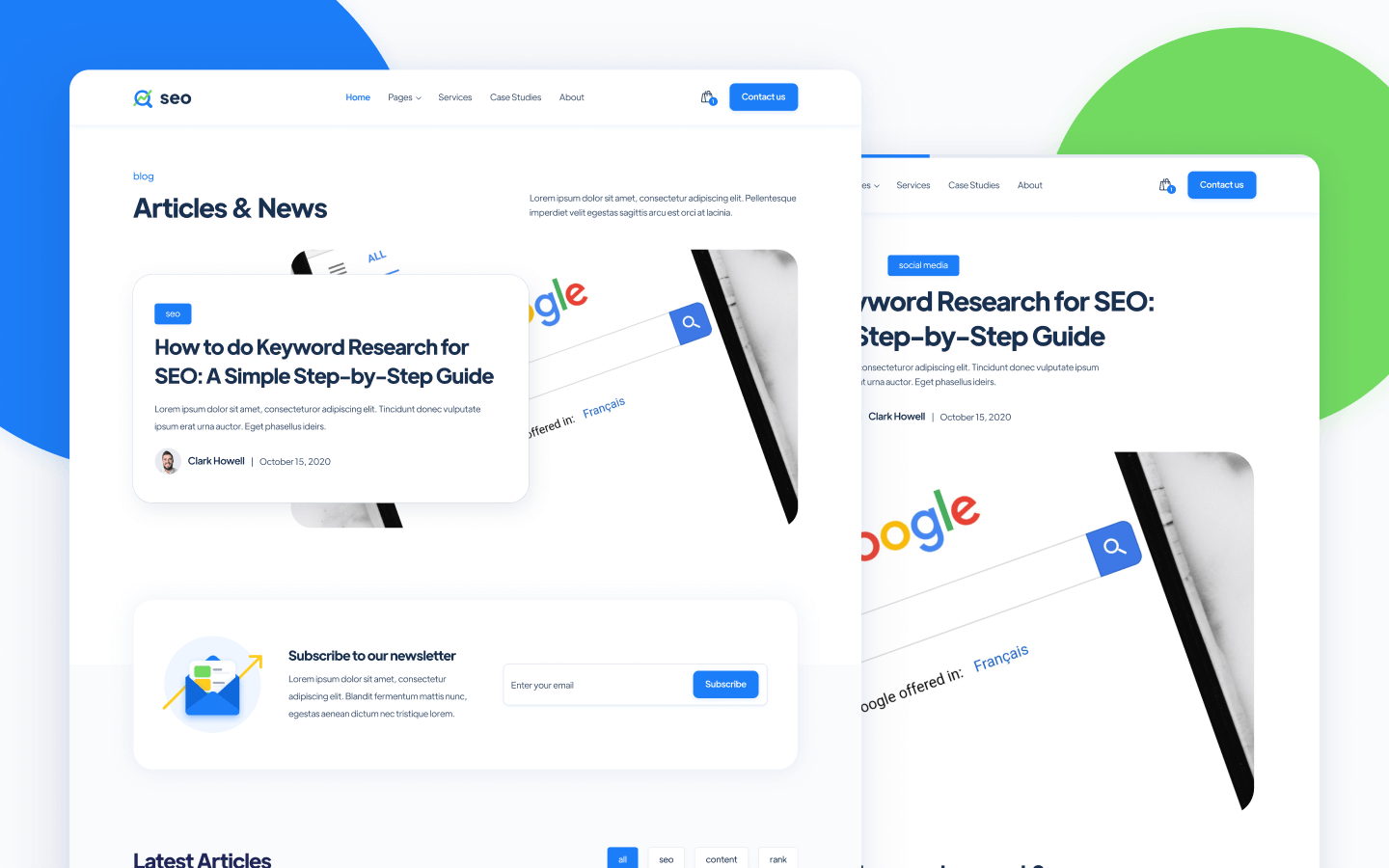SEO - Marketing HTML5 Responsive Website Template