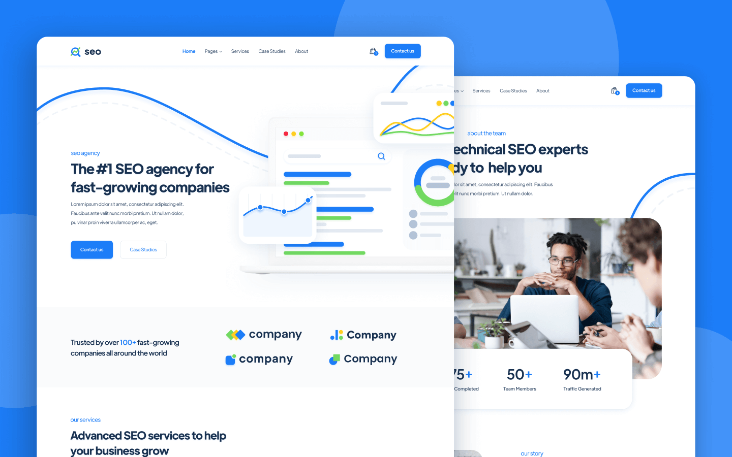 SEO - Marketing HTML5 Responsive Website Template