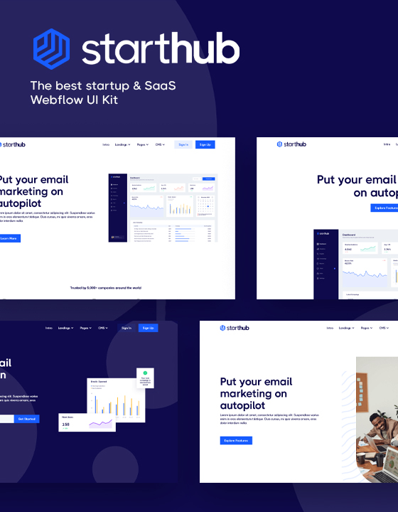StartHub - SaaS HTML5 Responsive Website Template