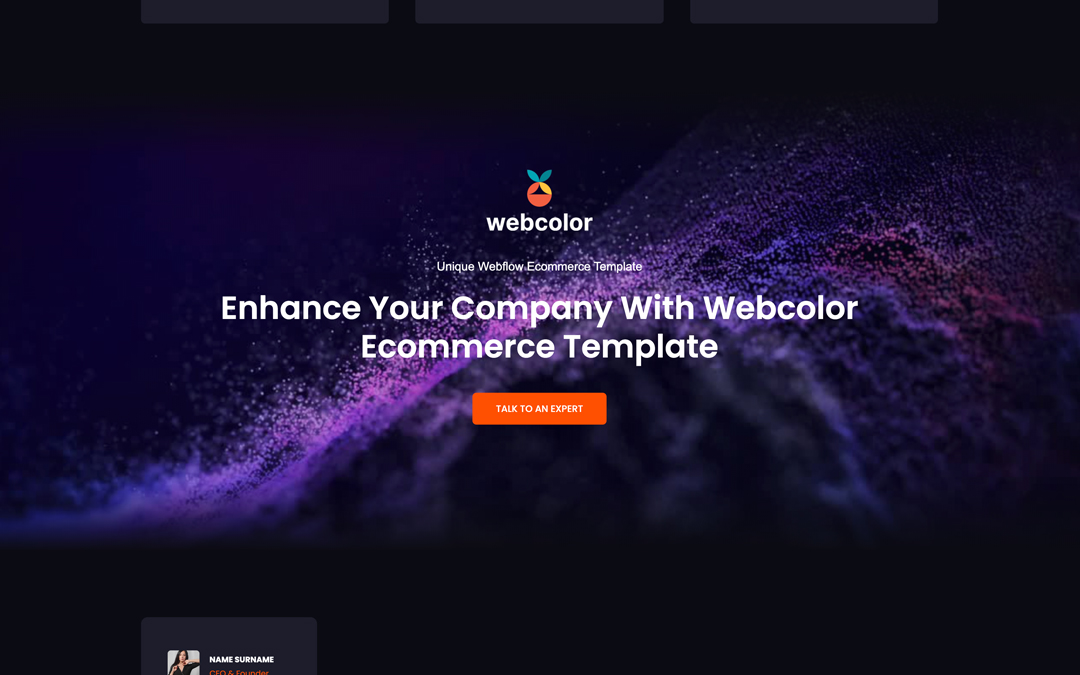 Webcolor - Creative HTML5 Responsive Website Template