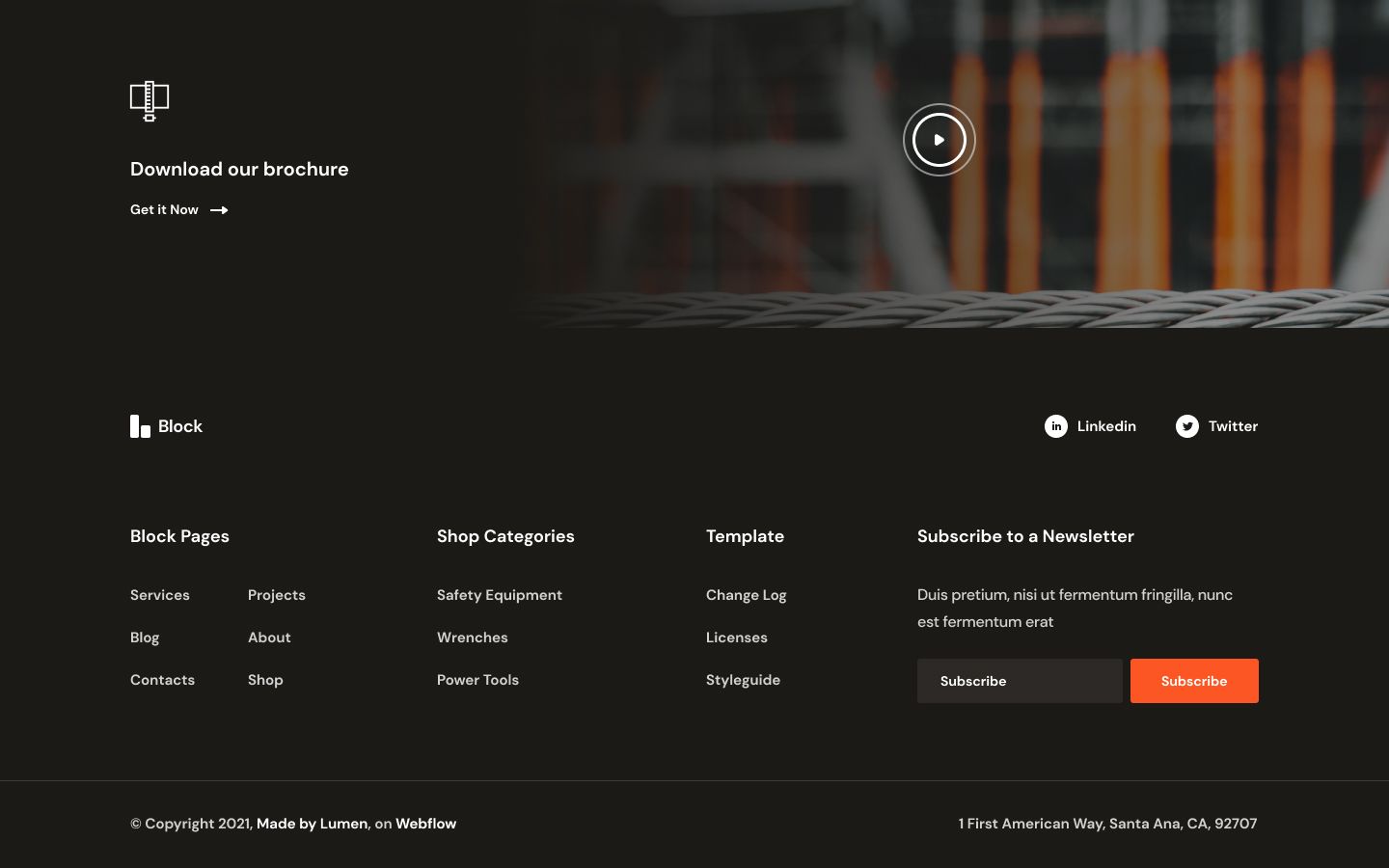 Block - Construction HTML5 Responsive Website Template