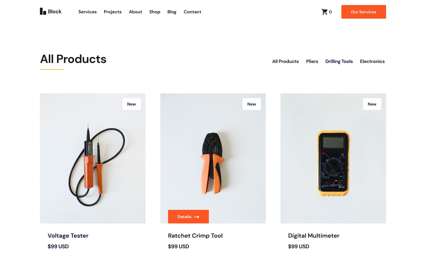 Block - Construction HTML5 Responsive Website Template