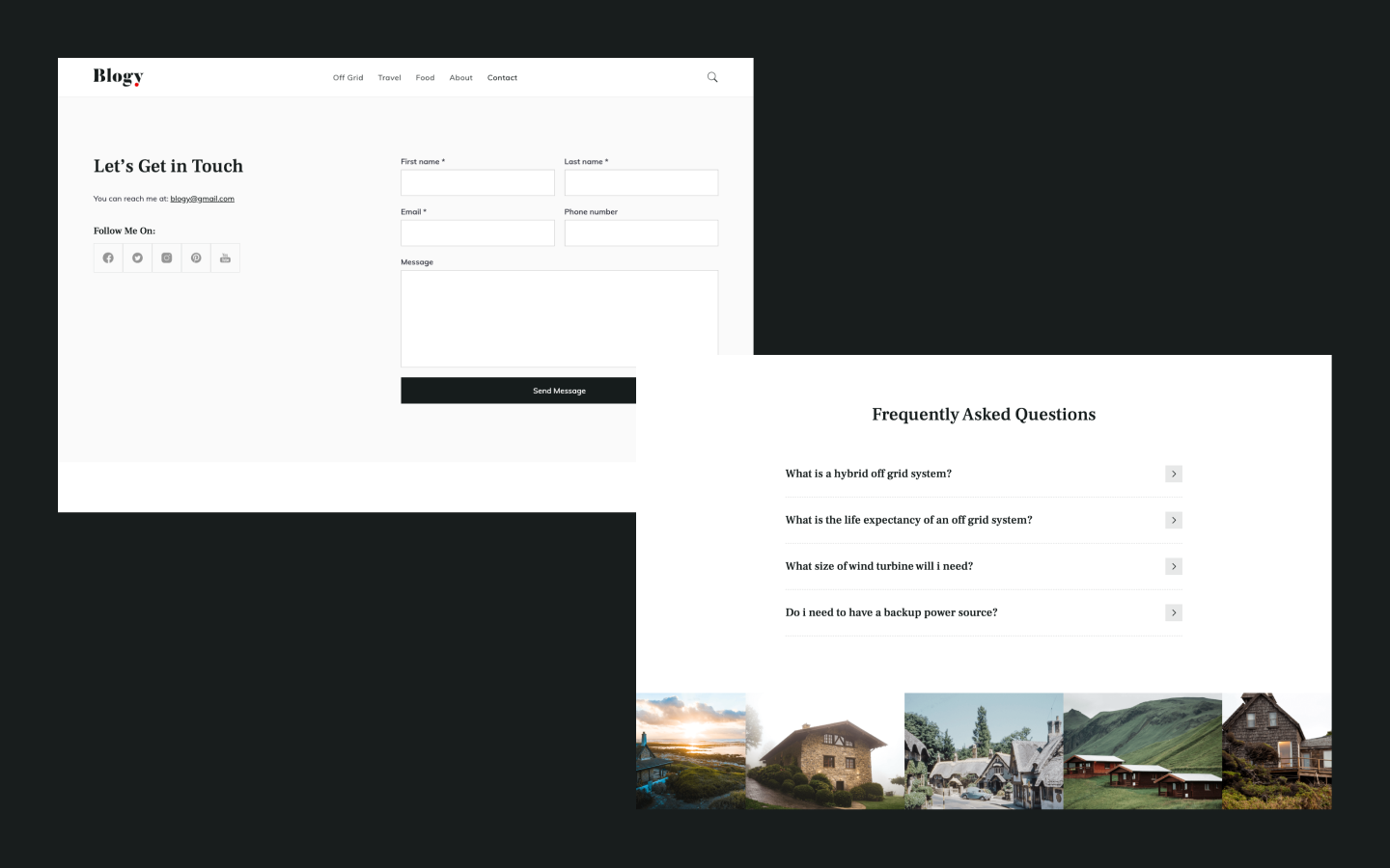 Blogy - Blog HTML5 Responsive Website Template