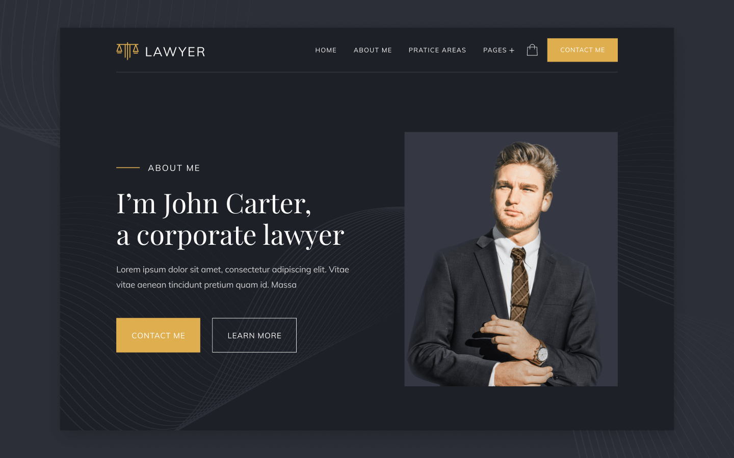 Lawyer - Attorney HTML5 Responsive Website Template