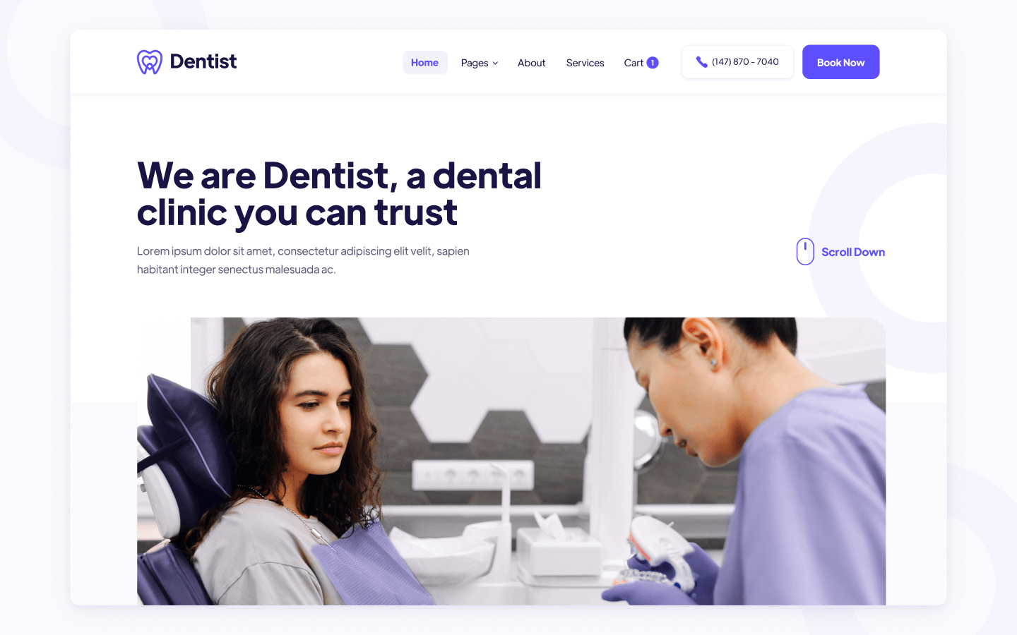 Dentist - Dentist HTML5 Responsive Website Template