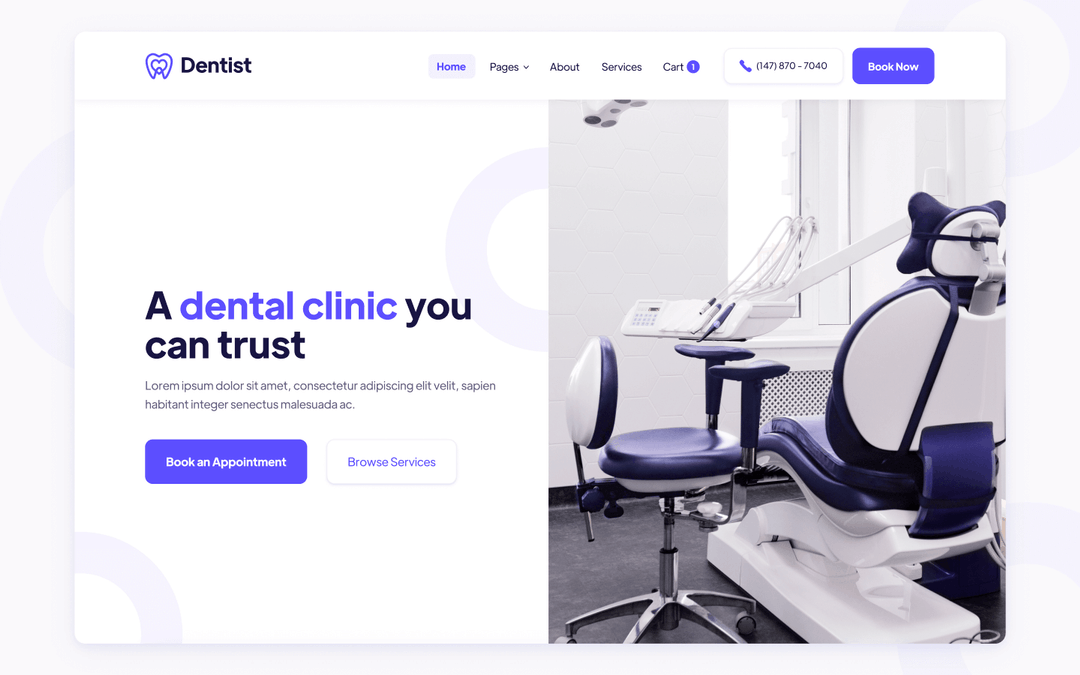 Dentist - Dentist HTML5 Responsive Website Template