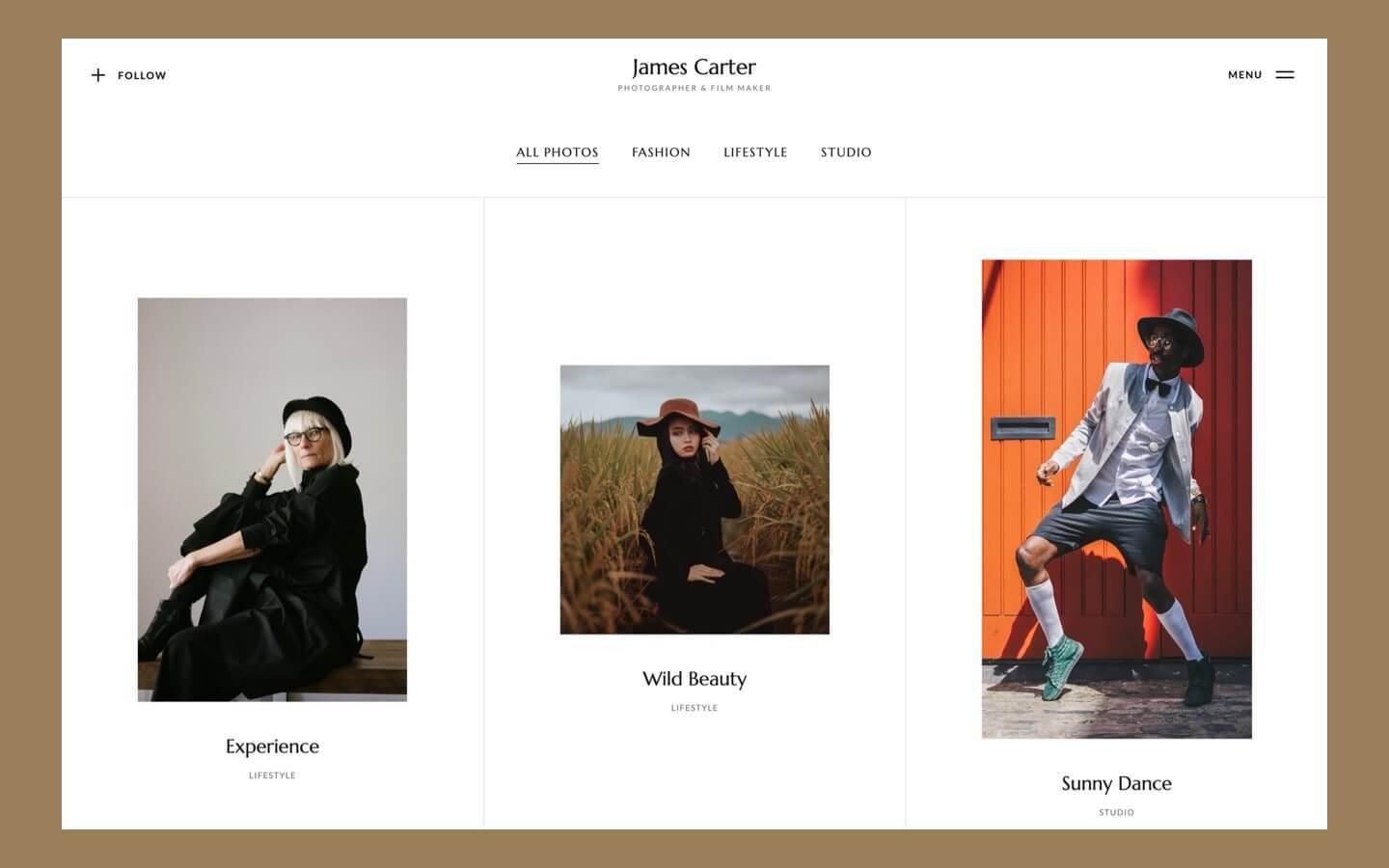 Crop - Photography HTML5 Responsive Website Template