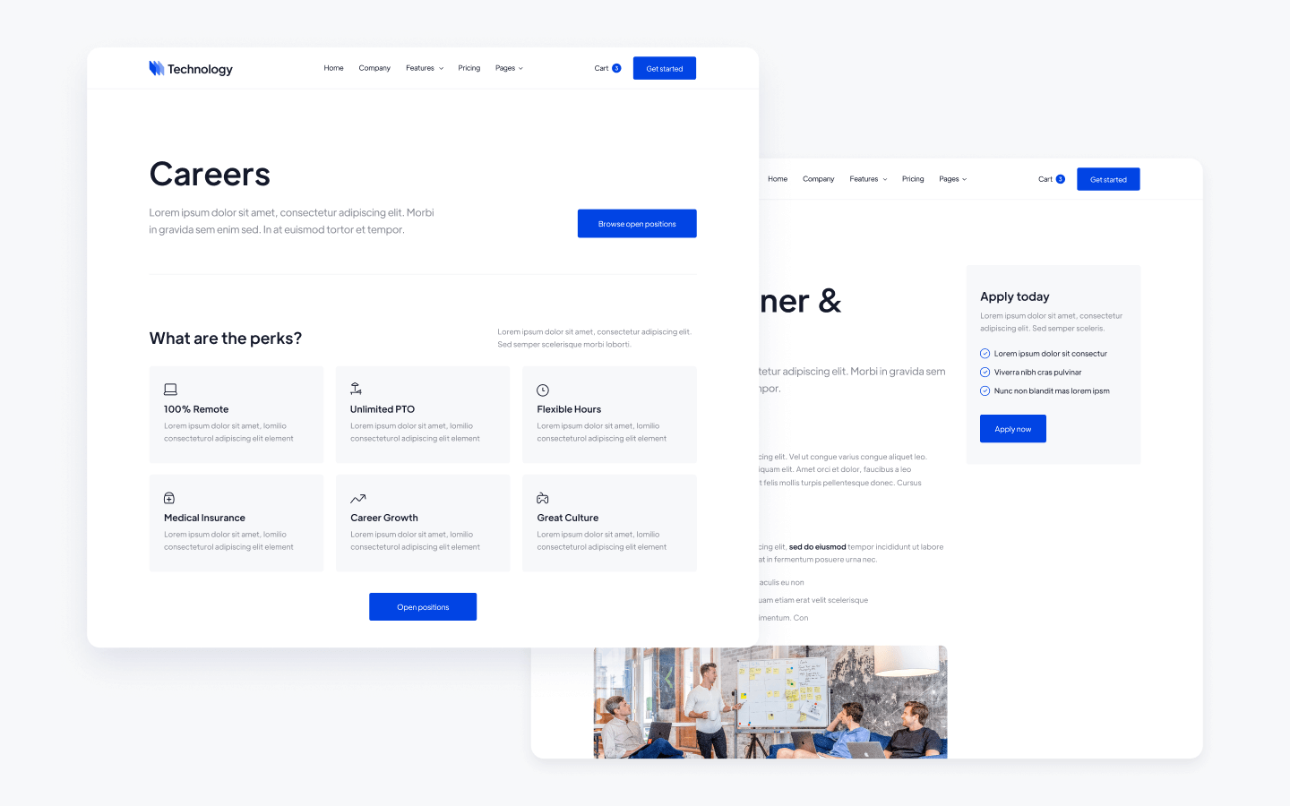 Technology - Startup HTML5 Responsive Website Template