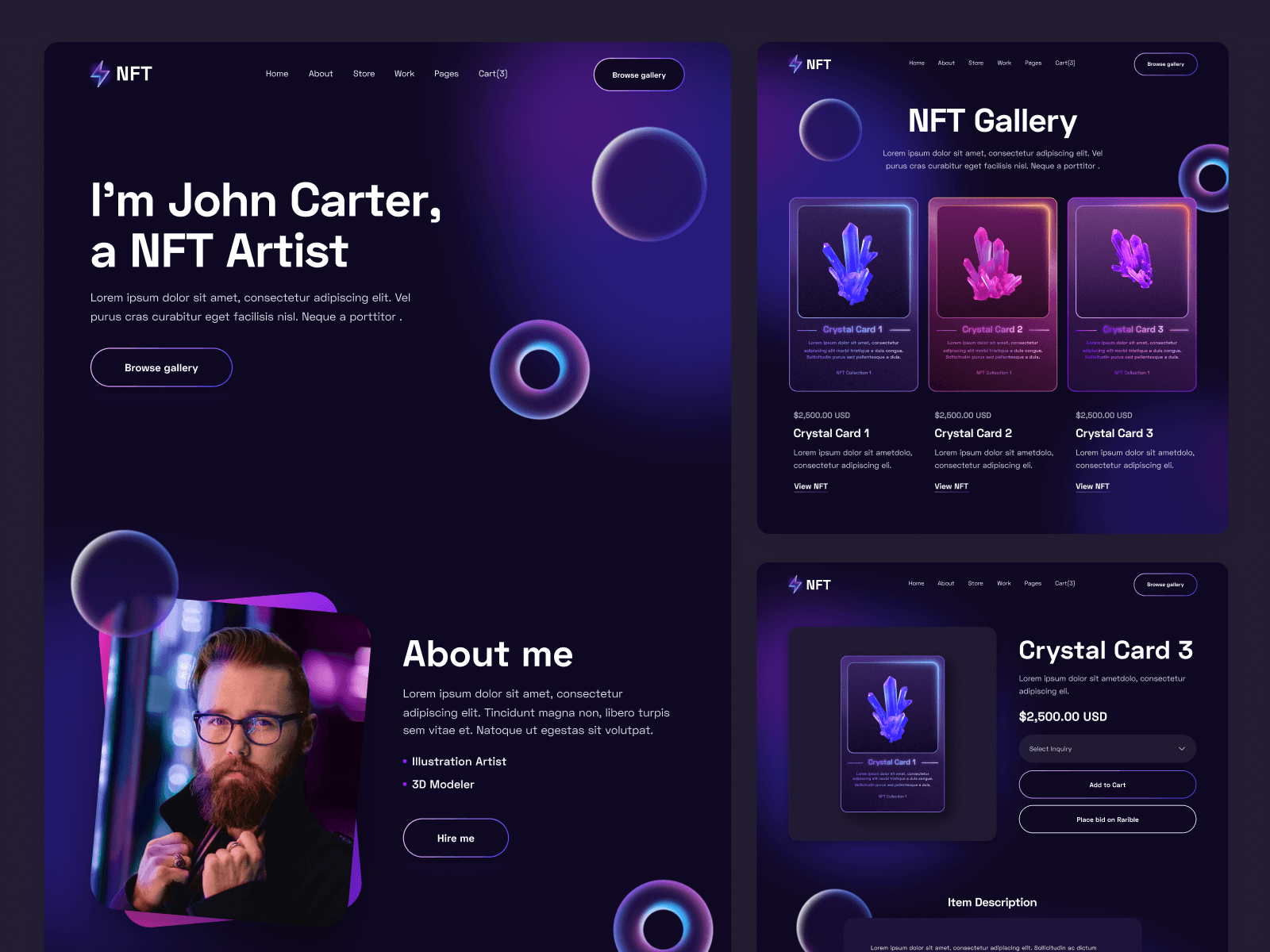 Webflow Ecommerce Template