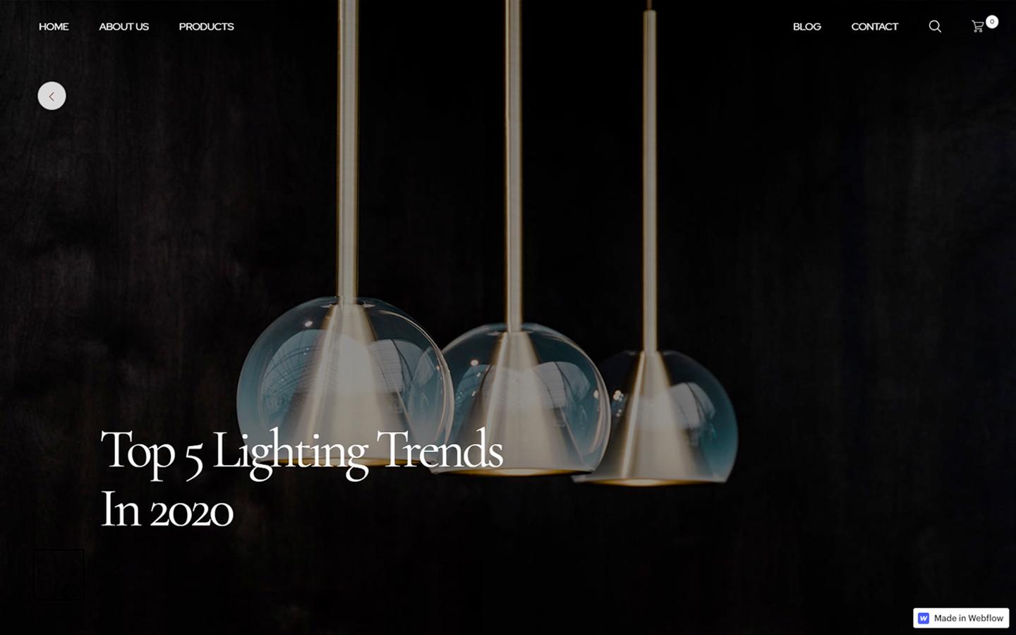Led - Furniture HTML5 Responsive Website Template