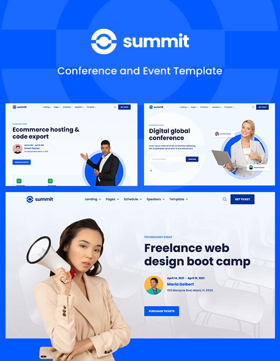 Summit - Conference HTML5 Responsive Website Template