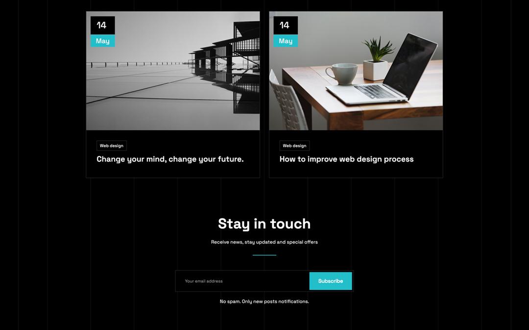 Newman - Portfolio HTML5 Responsive Website Template