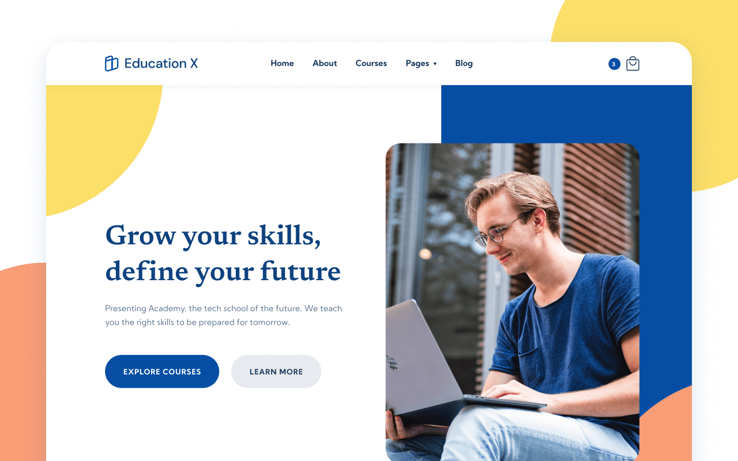 Education X - Education HTML5 Responsive Website Template